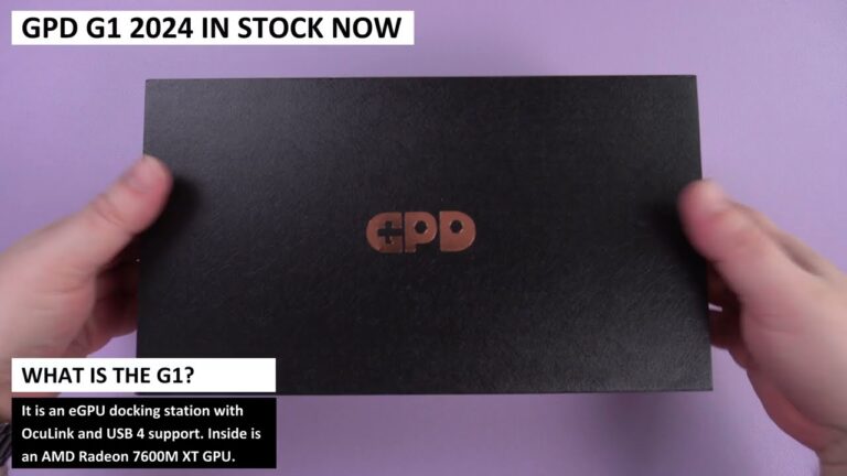 GPD G1 eGPU | Boost Your Gaming Performance