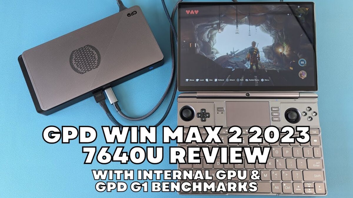 GPD WIN Max 2 (2023) 🎮 | Ultimate Handheld Gaming Laptop