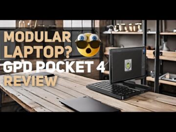 GPD Pocket 4 Mini Laptop | Ultra-Portable Performance