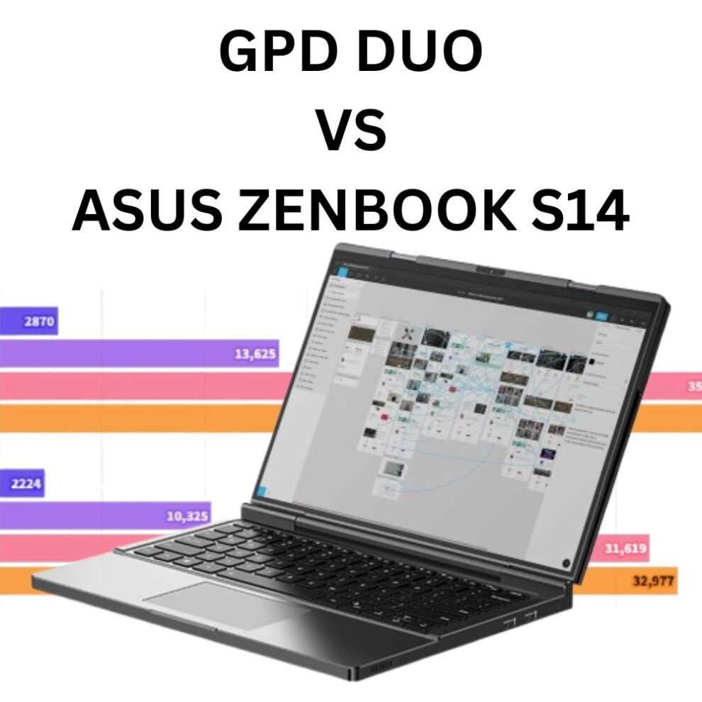 GPD Duo VS ASUS Zenbook S14 compared • GPD | PC Gaming Handhelds & Mini ...
