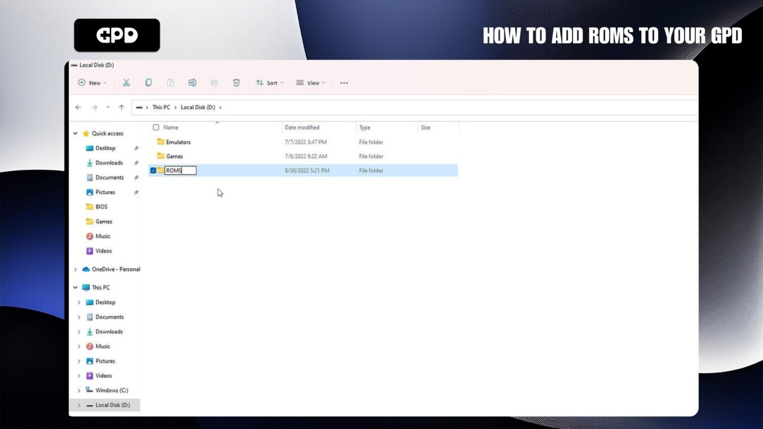 How to add new games and ROMs to your GPD - GPD | PC Gaming Handhelds ...