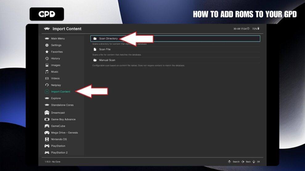 GPDへのRetroArchのインストールと設定方法 - GPD | PC Gaming Handhelds & Mini Laptops