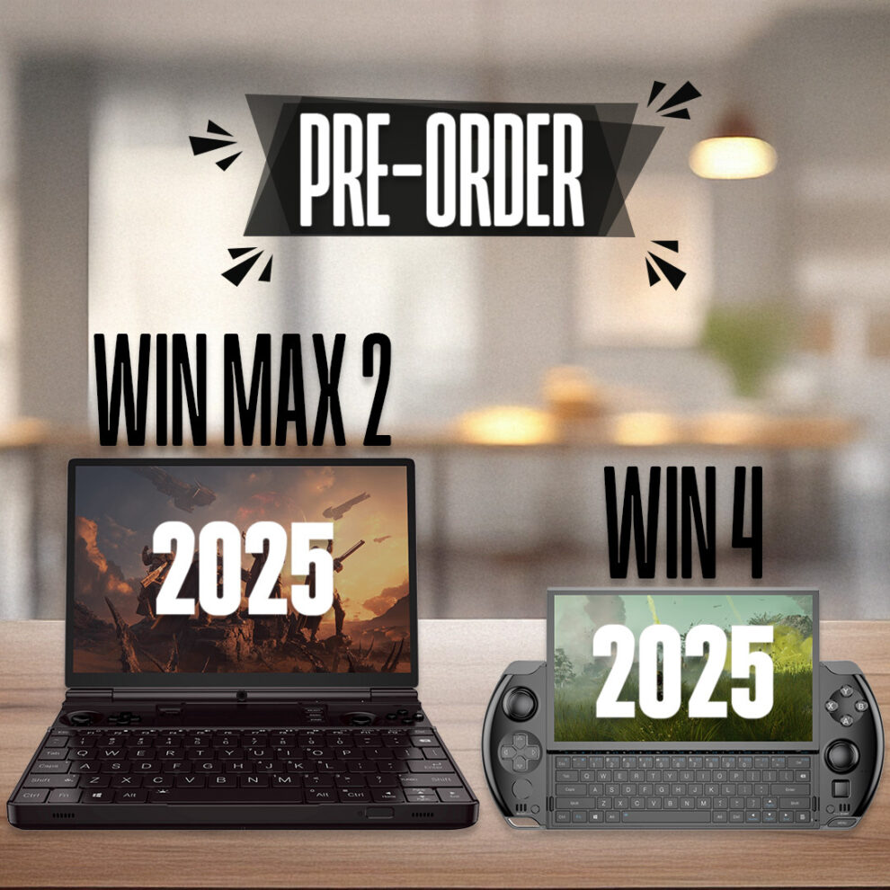 GPD WIN 4 & MAX 2 2025 Pre-Order: Power-Packed Handheld Gaming PCs