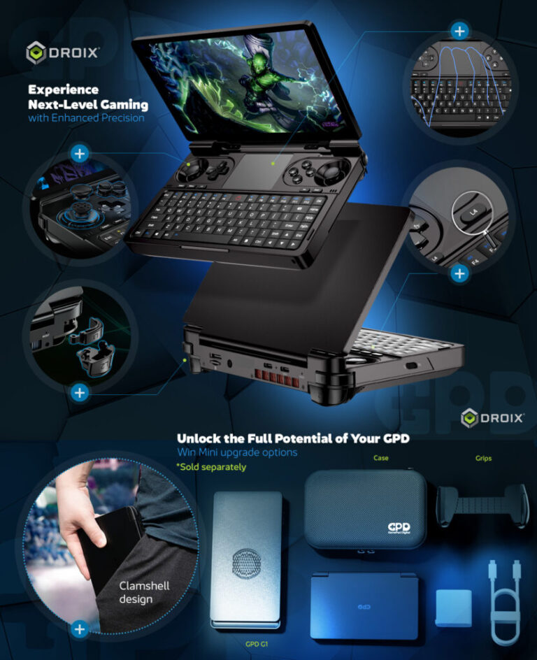 GPD WIN Mini 2025 | Compact Handheld Gaming Power