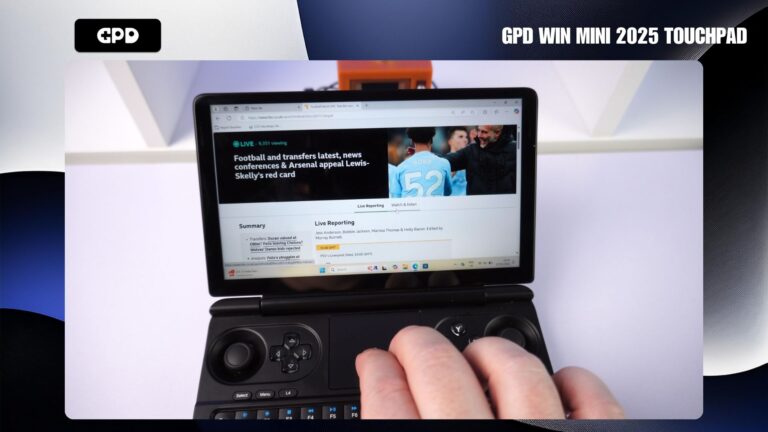 GPD WIN MINI 2025 리뷰 - 소형 콘솔과 같은 재미와 120Hz의 트위스트 - GPD | PC Gaming ...