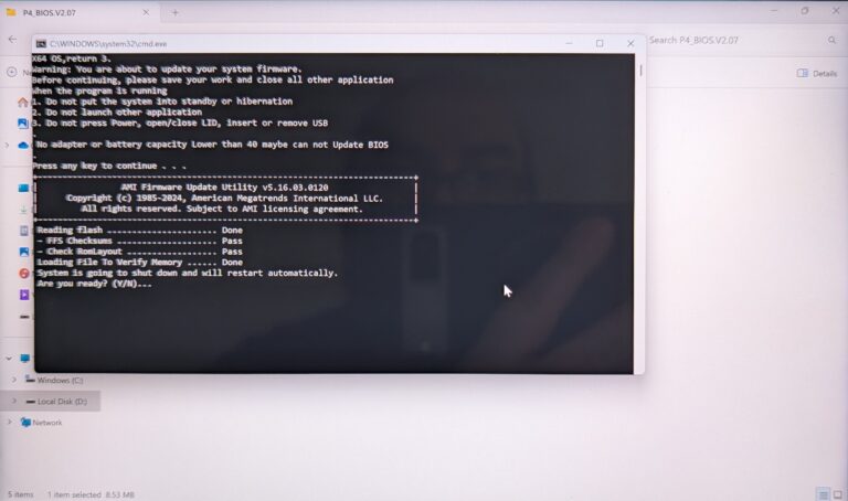 How to update the GPD WIN Mini 2025 BIOS • GPD Store PC Gaming Handhelds