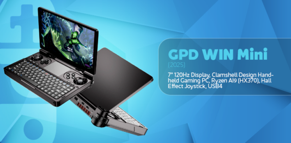 GPD WIN Mini, WIN Max 2 und weitere Ultrabooks und Handhelds