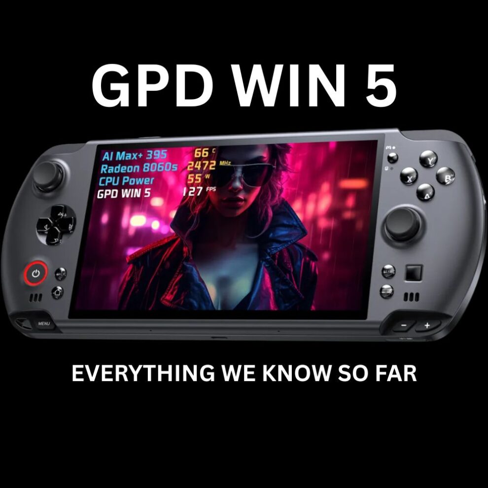 GPD WIN 5 – Alles, was wir bisher wissen - GPD PC-Spiele-Handhelds
