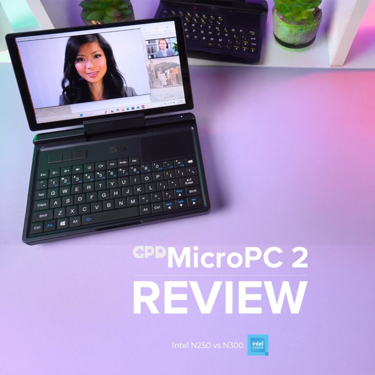 GPD MicroPC 2 review: N250 & N300 Benchmarked – A Pocket Powerhouse ...
