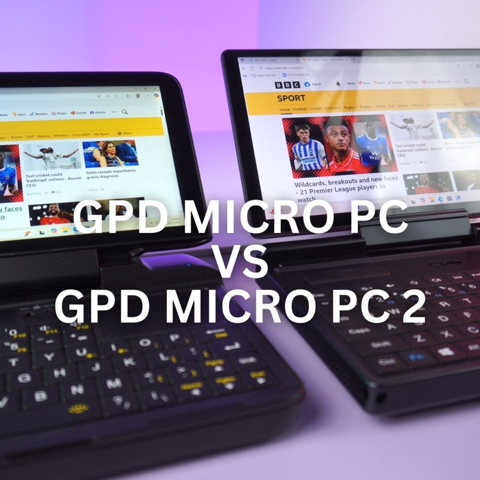 GPD MicroPC 2とGPD MicroPCの比較 - GPD | PC Gaming Handhelds & Mini Laptops