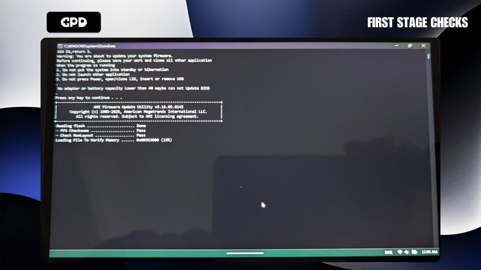 How to update the GPD WIN 5 BIOS - GPD | PC Gaming Handhelds & Mini Laptops